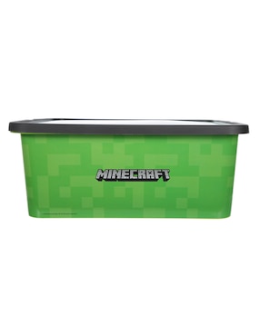 Caja decorativa Minecraft rectangular con 2 piezas